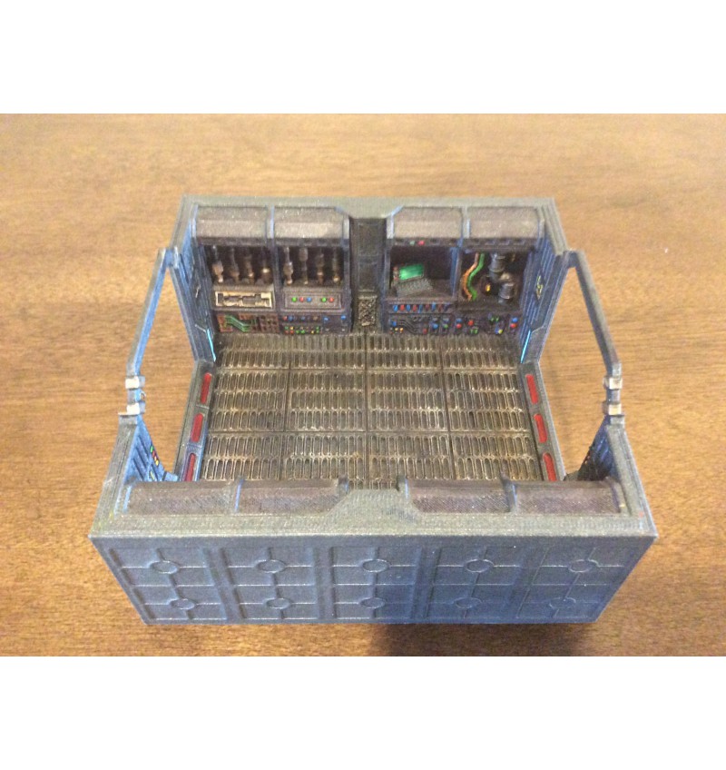 Pasillo normal - con pistones