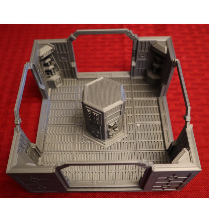 Pasillo normal 4 salidas - con ordenador